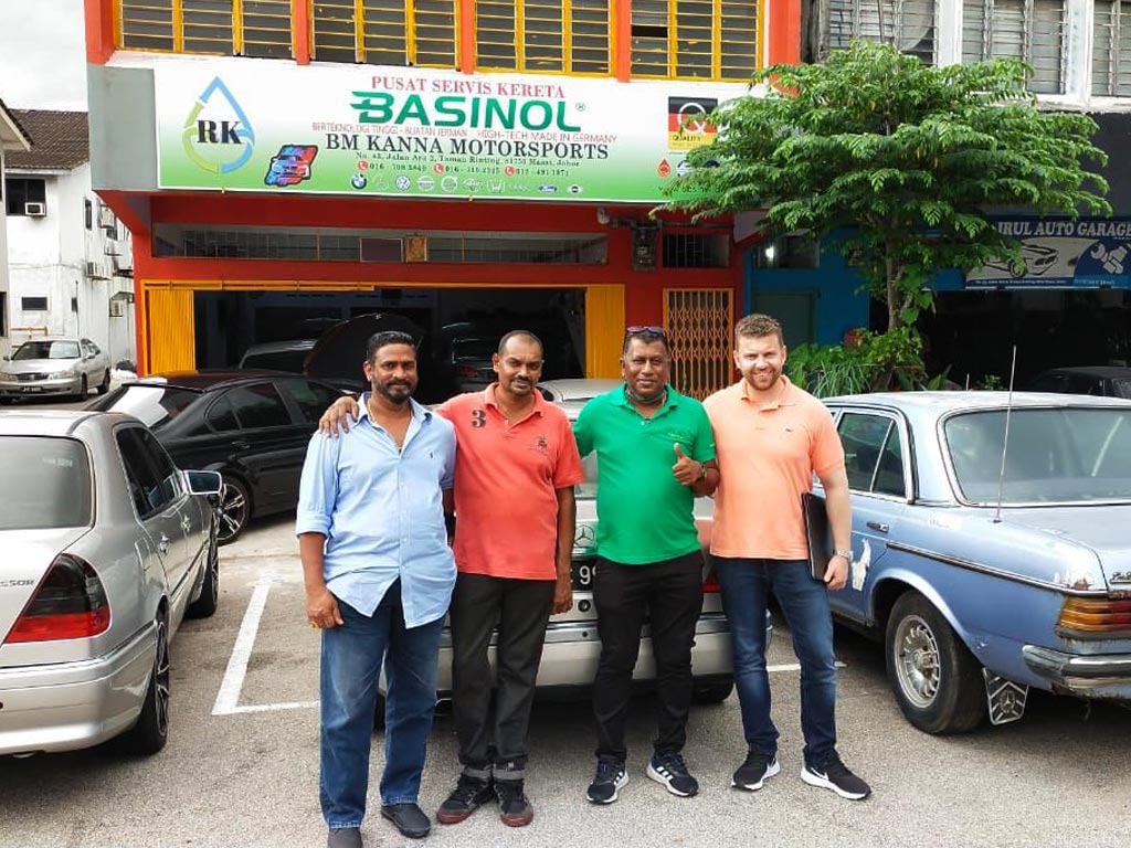 Samy – With plenty of horsepower in Malaysia - BASINOL