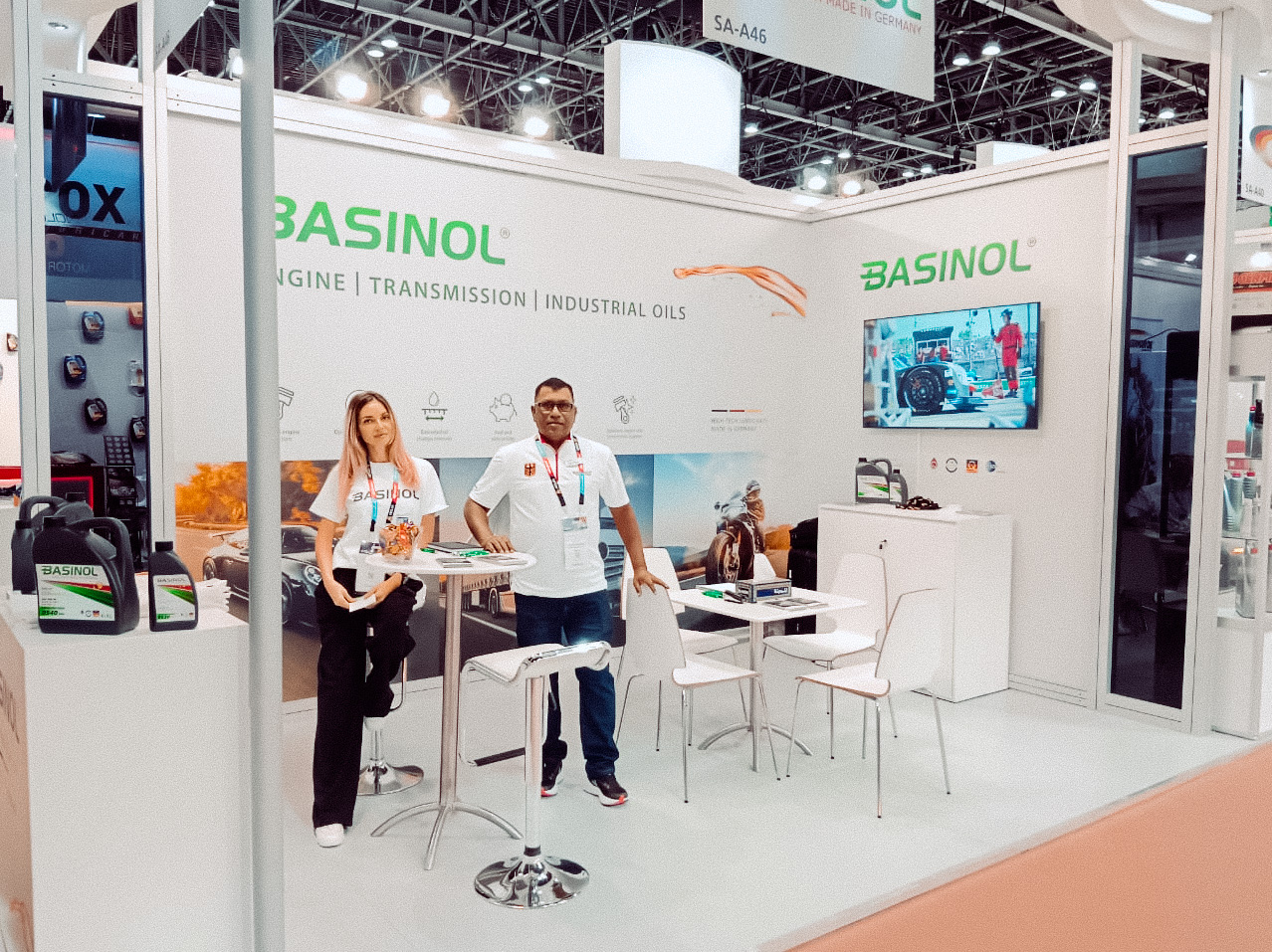 Successful BASINOL® product launches at Automechanika Dubai 2023 - BASINOL